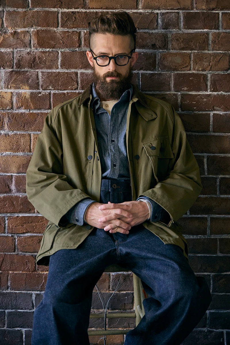 80510080002 Nigel Cabourn VINCENT - HALFTEX MODIFY ナイジェルケーボン ヴィンセント - ハーフテックス モディファイ BROOK ...